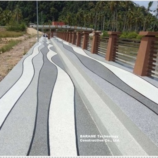 Poly Vinyl / Color Flakes | พื้นโพลีไวนิลคละสีชนิดเคลือบแข็ง - บารมี